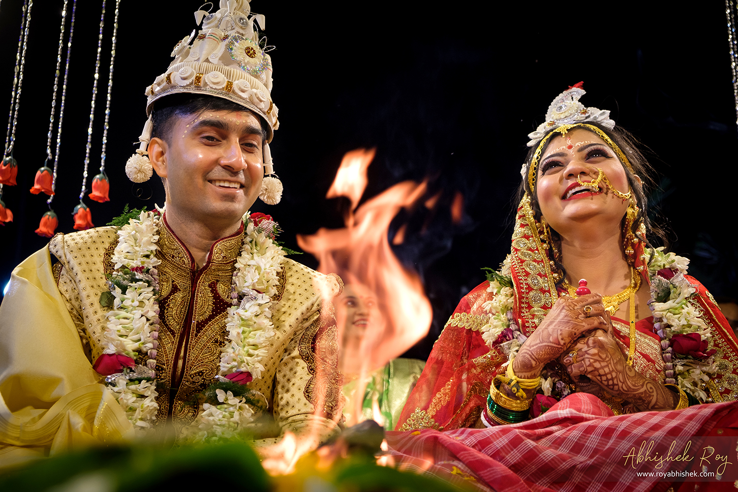 A Tale of Two States: Priyesh + Pooja - Abhishek Roy Photography